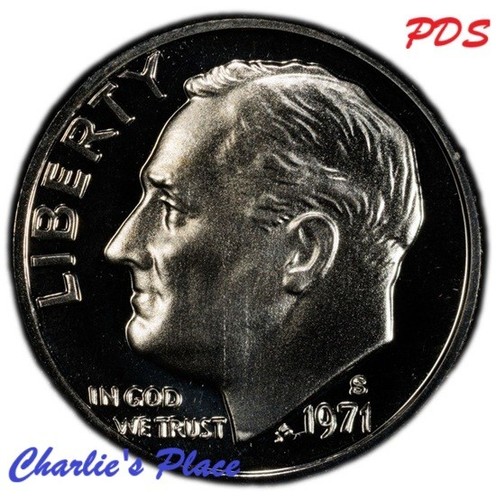 1971-PDS Roosevelt Dime 3-Coin Set | eBay