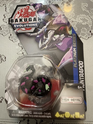 Bakugan Evolutions Platinum Series Darkus Montrapod True Metal Action ...