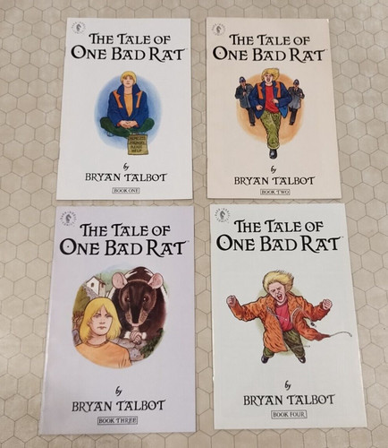 The Tale of One Bad Rat #1-4, Dark Horse, 1994-95, complete miniseries ...