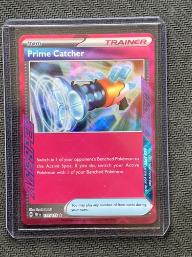 Pokemon TCG Prime Catcher 157/162 Temporal Forces ACE SPEC Rare NM | eBay