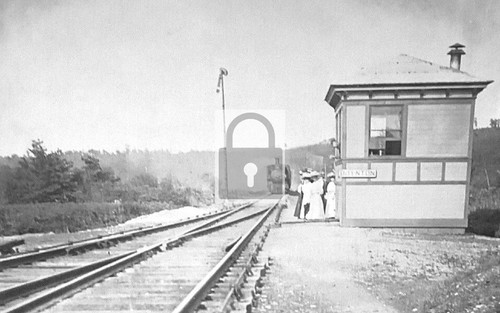 Railroad Train Station Depot Boynton Pennsylvania PA Reprint Postcard ...
