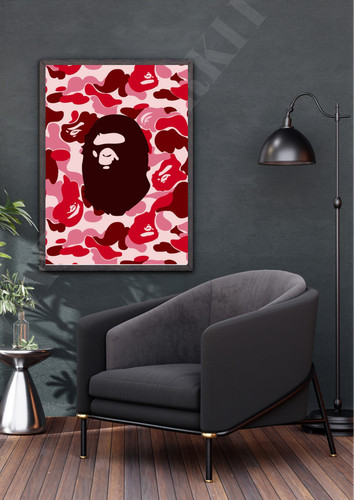 BAPE Bapesta A BATHING APE POSTER PRINT PICTURE WALL ART HYPE SUPREME ...
