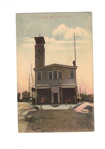 NJ Pitman Grove New Jersey Fire Patrol Station 1907 Postcard | eBay