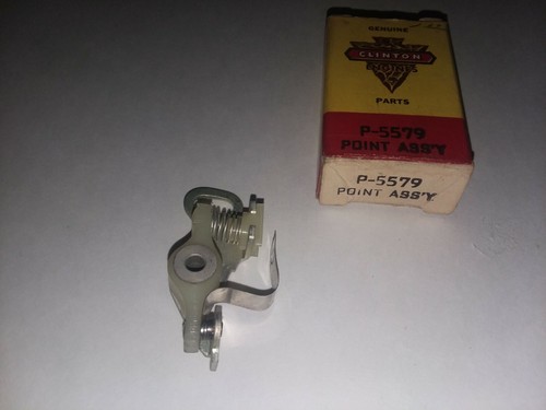 Clinton engine ignition points part # P 5579 - nos | eBay