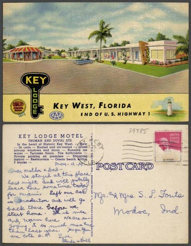 FLORIDA Key West VINTAGE POSTCARD | eBay