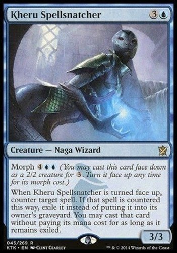 MTG Kheru Spellsnatcher - KTK Khans of Tarkir NM | eBay Australia