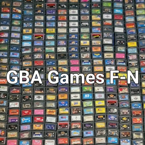 Authentic Nintendo Gameboy Advance GBA Handheld Console Games Tested F ...