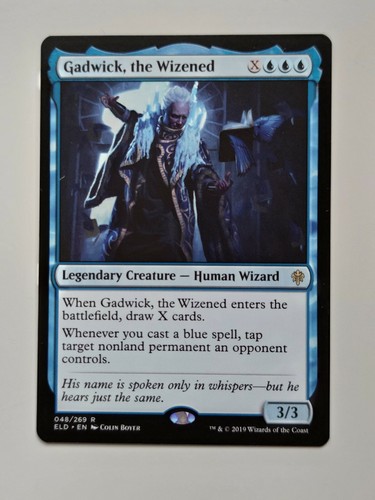 MTG Magic card Gadwick, the Wizened Throne of Eldraine Eng ...
