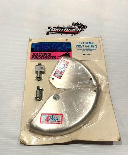 Devol Engineering Rear Disc Guard XR250/400/600 NOS Vintage HX-0020 | eBay