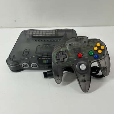 Nintendo 64 Smoke Grey Console for sale | eBay