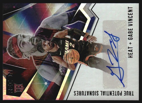 2020-21 Panini Recon True Potential Signatures #3 Gabe Vincent ...