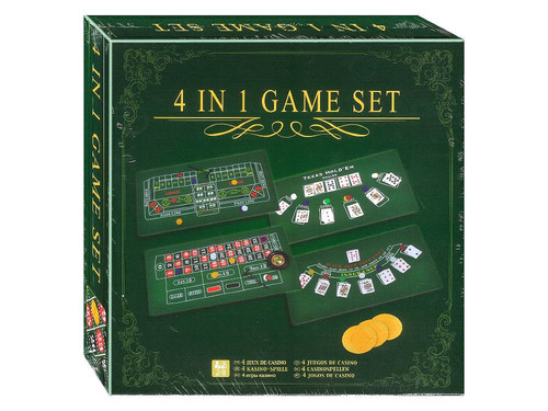 4 IN 1 Combo Casino GAME SET (GameLand) | eBay Australia