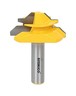 45 Degree - Up to 1/2" Stock Lock Miter Router Bit - 1/4" Shank ...