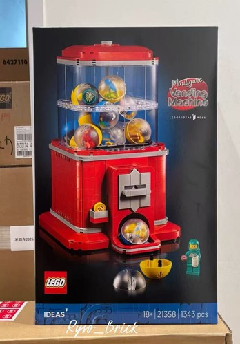 LEGO 21358 Gachapon Machine - Ideas Set - 1343 PCS - Brand New Sealed ...