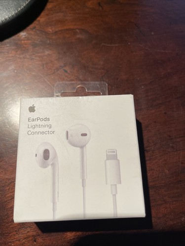 Apple EarPods Headphones Lightning Wired for iPhone iPad OPEN BOX READ ...