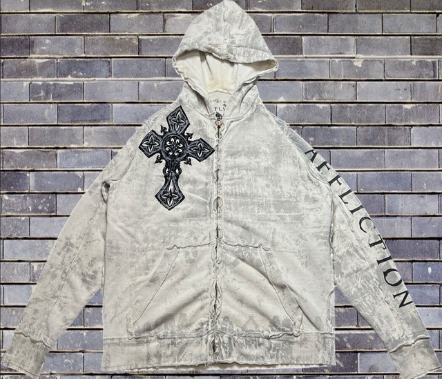 outlet factory Affliction Premium Zip Sweater Jacket M