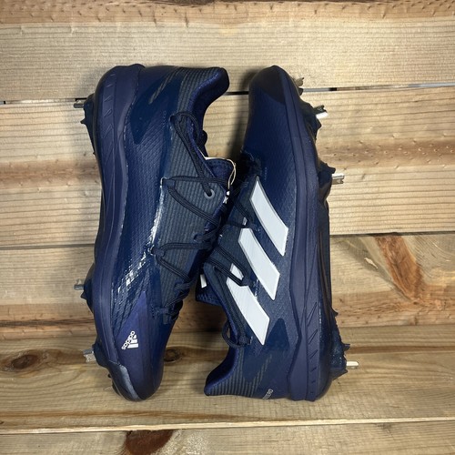 Adidas Adizero Afterburner 8 Baseball Metal Cleats H00978 Navy Mens ...