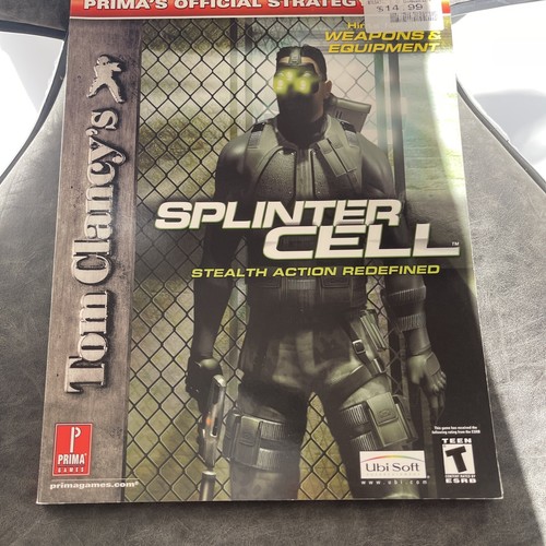 Splinter Cell Prima Official Strategy Guide PC Xbox Ubi Soft Tom Clancy ...