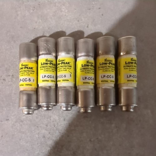 Bussman Low-Peak LP-CC-5 Fuses Lot Of 6 | eBay