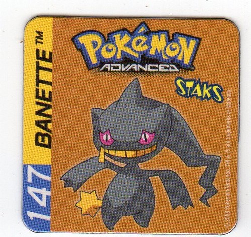 calamita POKEMON ADVANCED STAKS numero 147 BANETTE | eBay
