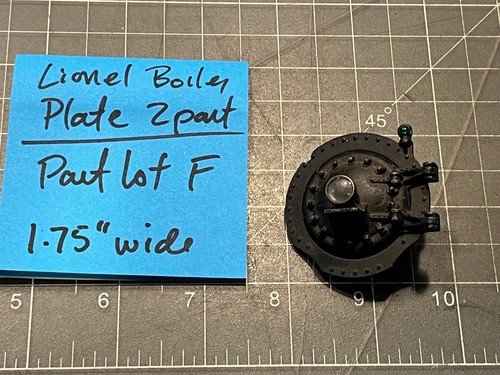 Lionel Train 736 726 Berkshire Locomotive HINGED DIECAST BOILER PLATE ...