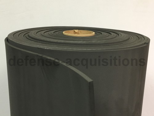 Neoprene Foam Closed Cell Sponge SBR EPDM Foam 1/4" thick x 42" x 12 ...