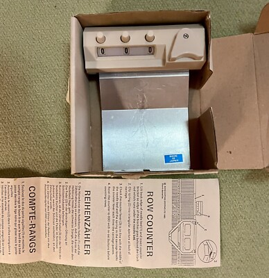 Bond Row Counter Knitting Machines for sale | eBay