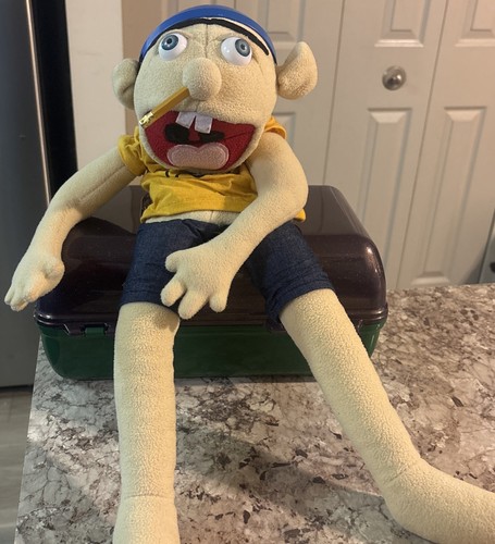 Jeffy Puppet Authentic Super Mario Logan SML Juniper Pencil Helmet GUC ...