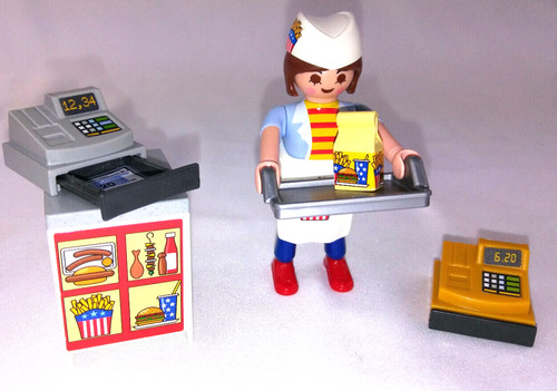 Playmobil Zoo Cashier Cash Registers Food | eBay