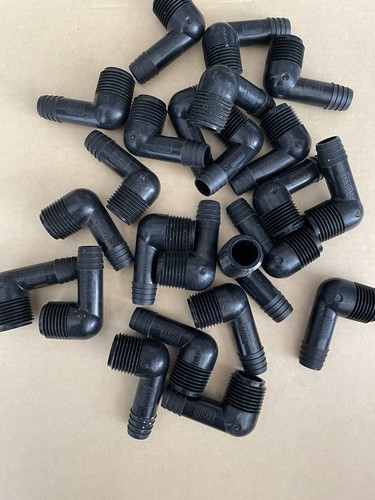 Toro Funny Pipe 3/4 In. x 1/2 In. Barbed Poly Elbow , pack of 26 | eBay