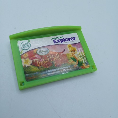 #V)Leapster Leap Frog Explorer Game Cartri Disney TinkerBell & the Lost ...