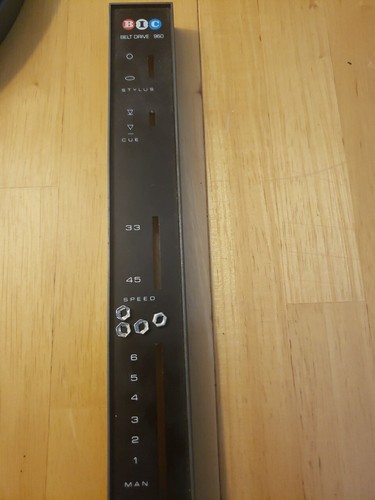 BIC 960 TURNTABLE FACE PLATE | eBay