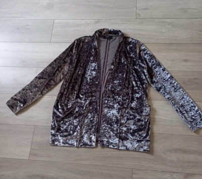 Silver Evening Jacket in Women's Coats & Jackets for sale | eBay