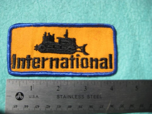 Vintage International Dozer Service Dealer Uniform Patch 03 | eBay