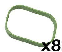 LAND ROVER INTAKE MANIFOLD GASKET RANGE ROVER SPORT 10-13 LR4 SET OF 8 ...