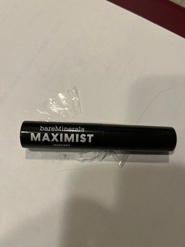 BARE MINERALS MAXIMIST MASCARA - BLACK - TRAVEL SIZE GREAT VOLUME ...