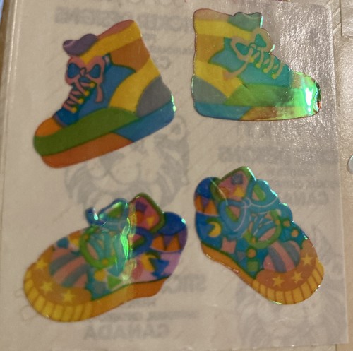 Vintage 1980’s Pearly shiny Sandylion sneakers stickers | eBay