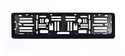 Universal European Euro License Plate Holder Frame Trim Surround Tag ...