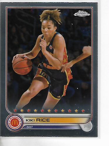 2022 Topps Chrome McDonald's All-American Kiki Rice Card | eBay