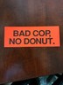 Funny "MY OTHER RIDE IS A STOLEN POLICE CAR" racing STICKER bad cop no ...
