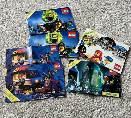 Vintage Lego Maniac collectors guide LEGO System ad Inserts Catalogs ...