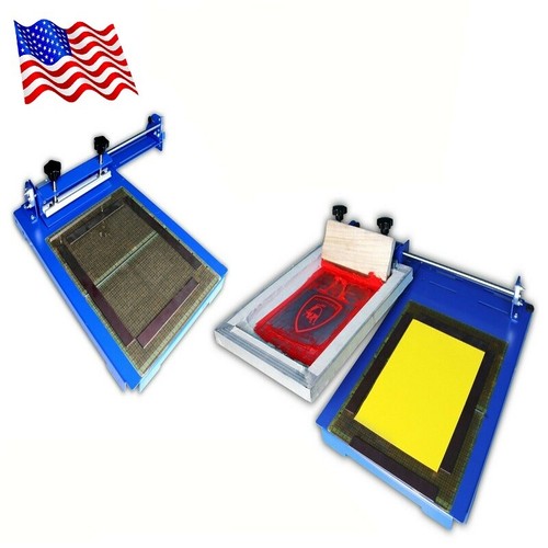 One Color Sliding Screen Printer Universal Two Directions parallel ...