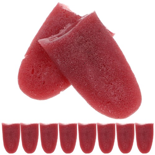 10pcs Sticky Tongue Prop April Fools' Day Prop Simulated Tongue Prank ...