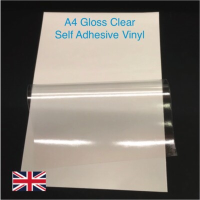 Clear Self Adhesive Vinyl for sale | eBay