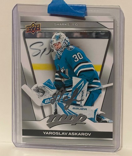 2025-26 Upper Deck Mvp - San Jose Sharks Yaroslav Askarov #72 Silver Script | eBay