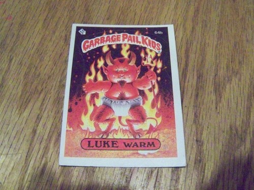 1985 TOPPS GARBAGE PAIL KIDS LUKE WARM TRADING CARD | eBay