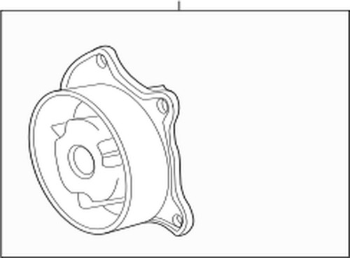16100-39466 Toyota Pump assy, engine water 1610039466, New Genuine OEM ...