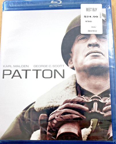 New $25 "Patton" Blu-ray "2-Disc Set" AWESOME WAR MOTION PICTURE George ...