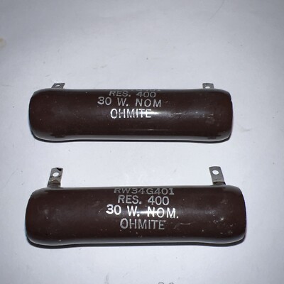 400 Ohm Resistor for sale | eBay