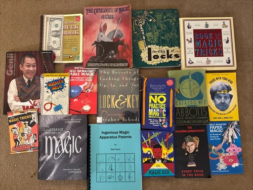 Magic Trick Book Lot X17 FREE SHIPPING | eBay